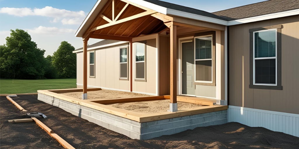 What Type of Foundation Is Best For A Manufactured Home? | Spark Homes ...